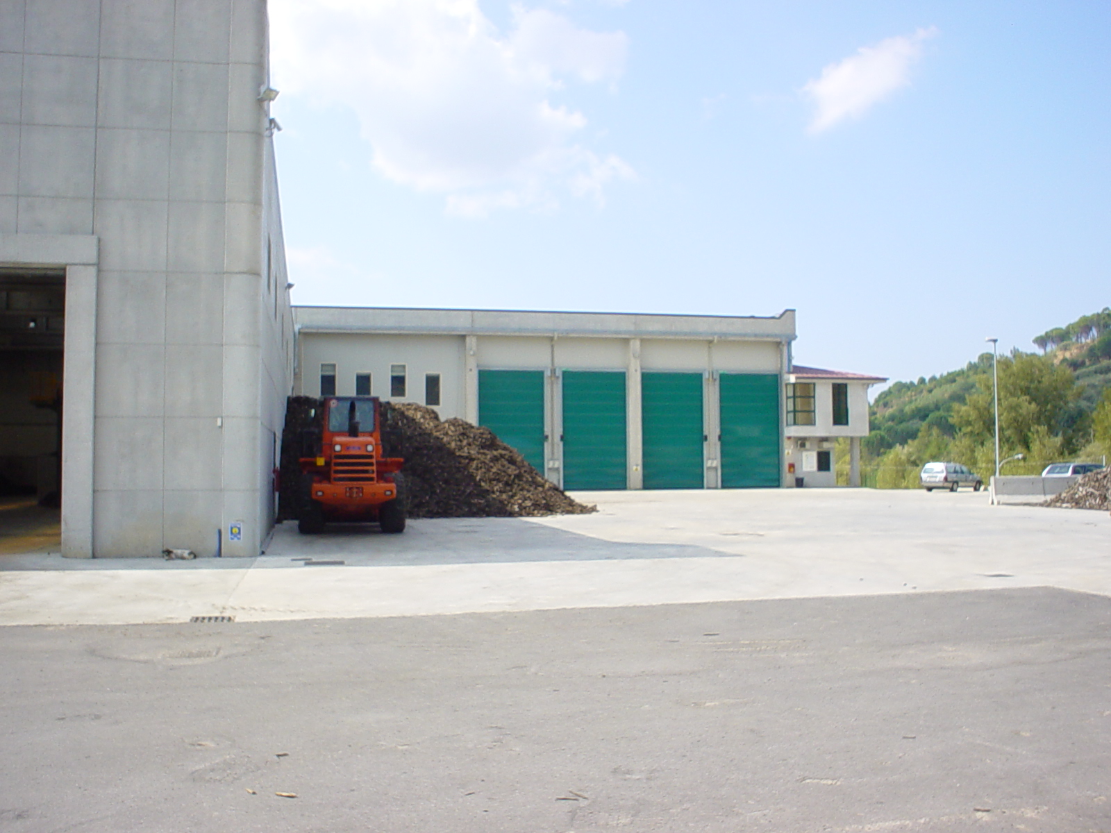 Composting plant with aerobic digester - Entsorga